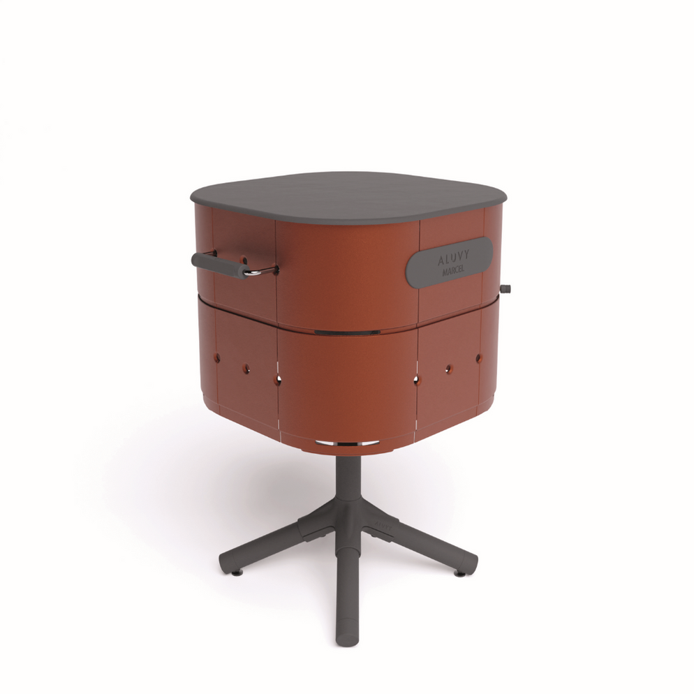 ALUVY MARCEL Basalt Charcoal Barbeque - Terracotta — Core Supply Group ...