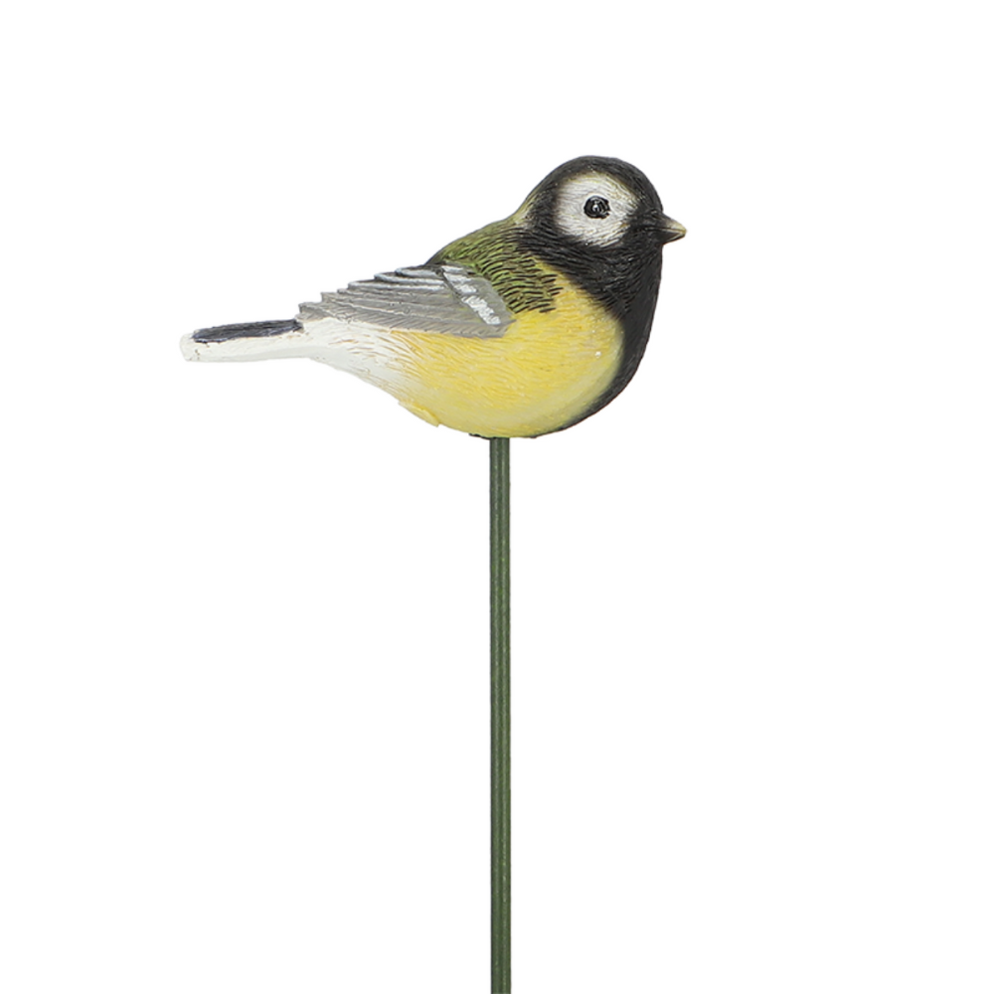 ESSCHERT DESIGN Great Tit Bird Decorative Garden Stake — Core Supply ...