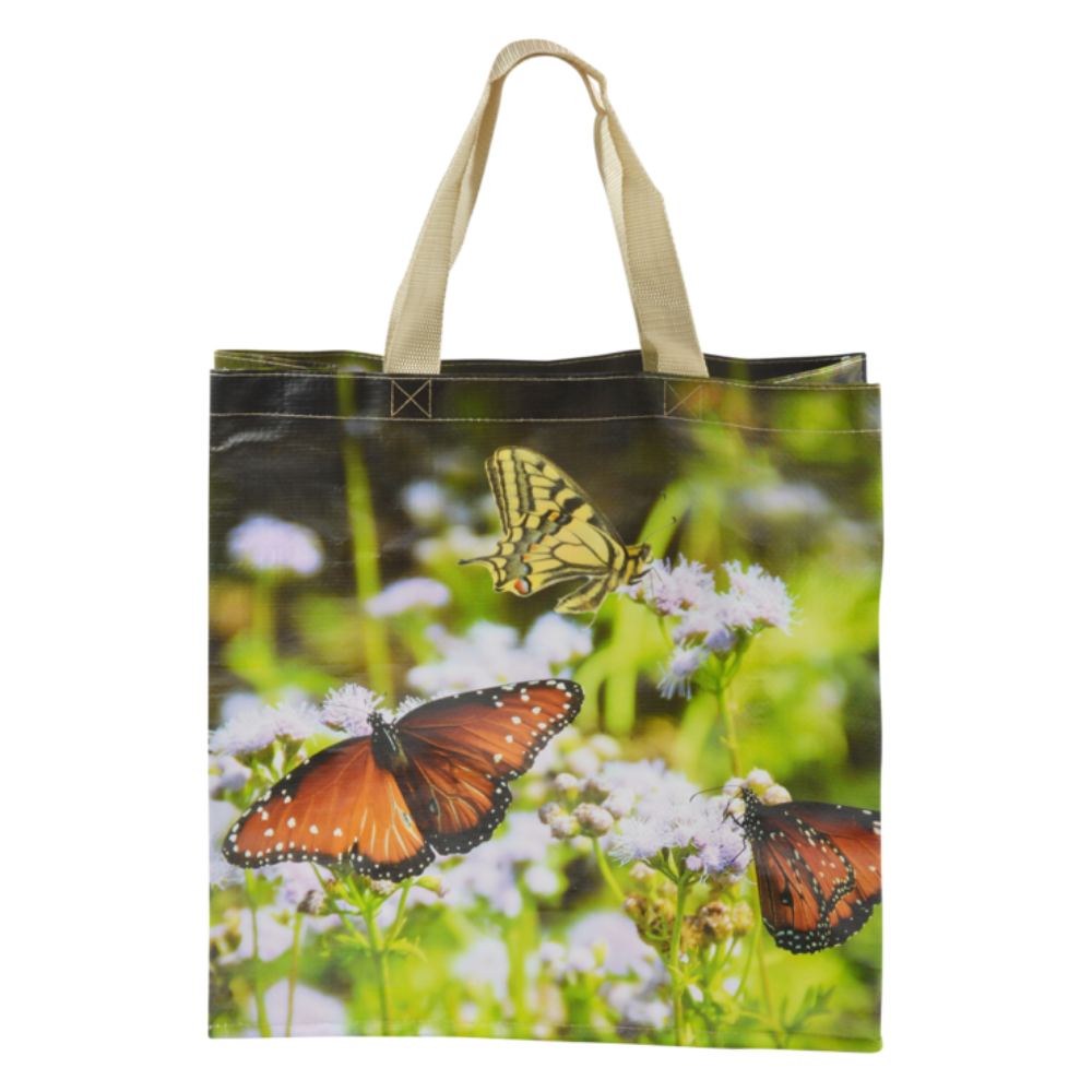 ESSCHERT DESIGN Shopping Bag - Butterflies & Flowers — Core Supply ...