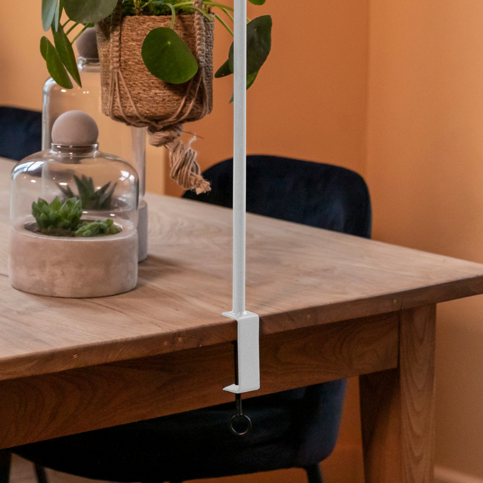 ESSCHERT DESIGN Table Clamp & Display Rail - White — Core Supply Group ...