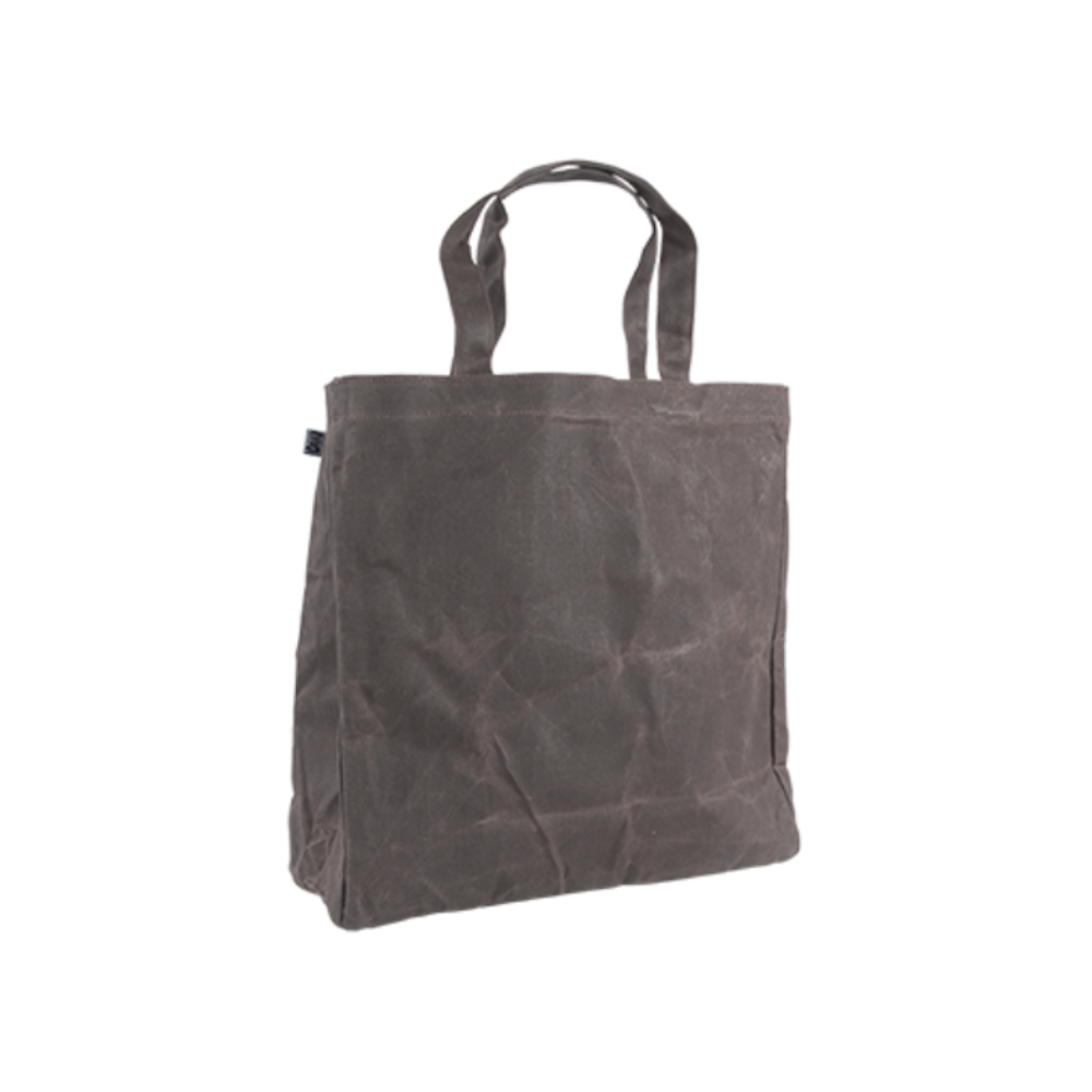 ESSCHERT DESIGN Waxed Canvas Shopping Bag - Grey — Core Supply Group ...