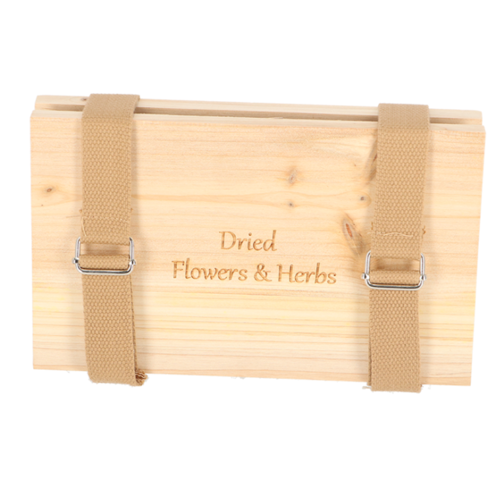 ESSCHERT DESIGN Flowers & Herbs Press w/ Straps — Core Supply Group Pty Ltd