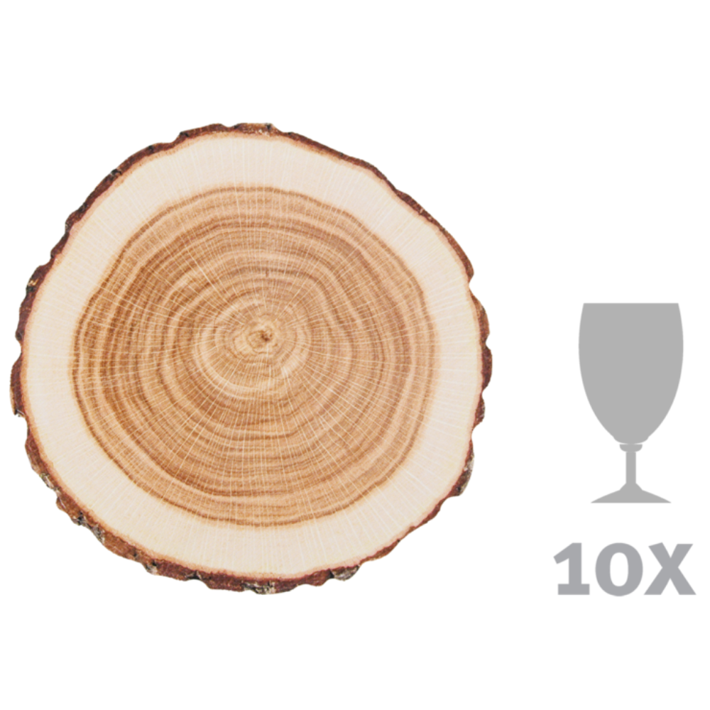 ESSCHERT DESIGN Paper Coasters 10pk - Tree — Core Supply Group Pty Ltd