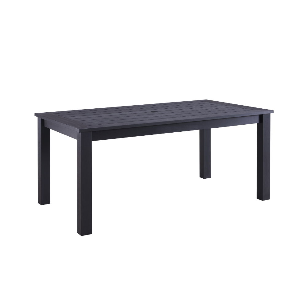 WINAWOOD Rectangular Dining Table - 1700mm - Charcoal Grey — Core ...