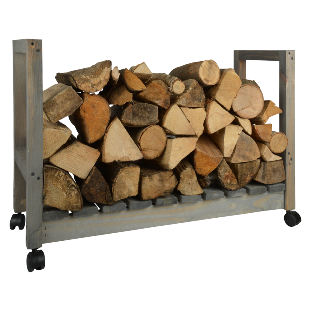 ESSCHERT DESIGN Wooden Log Trolley **CLEARANCE** — Core Supply Group ...