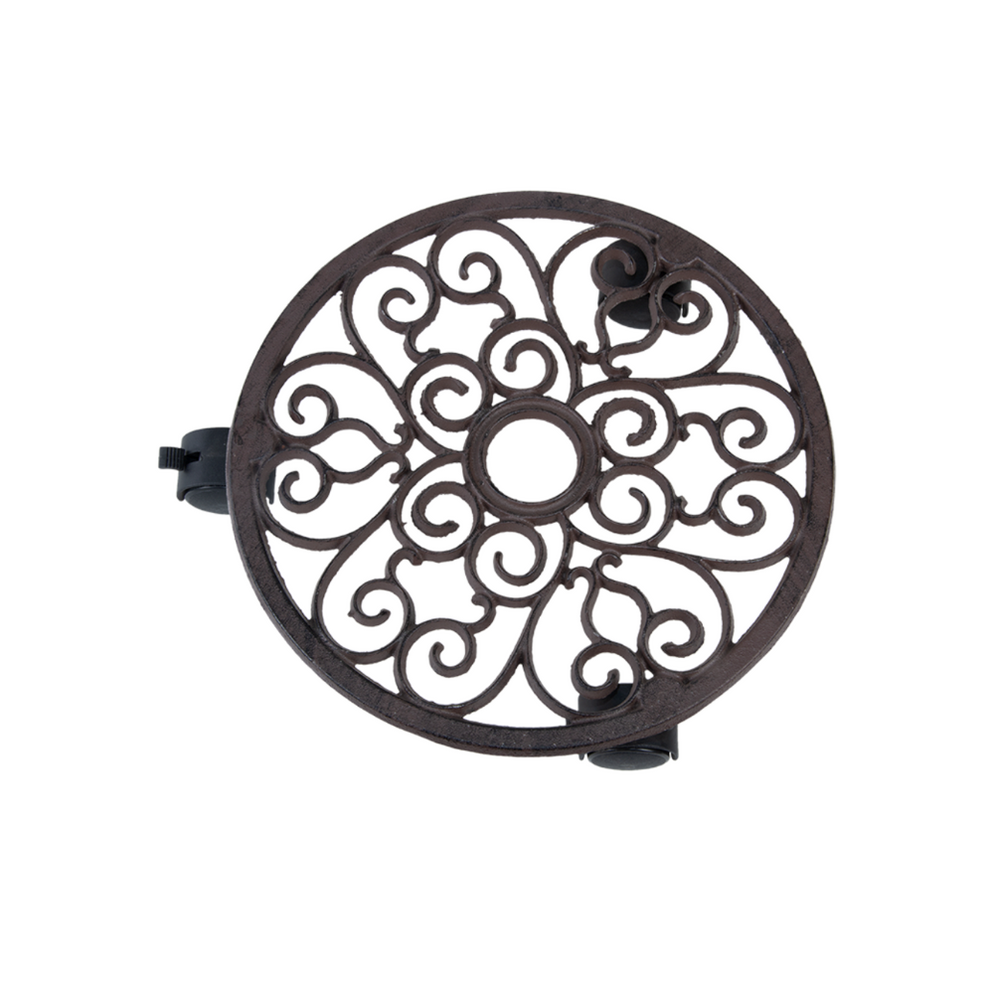 ESSCHERT DESIGN Cast Iron Plant Trolley — Core Supply Group Pty Ltd