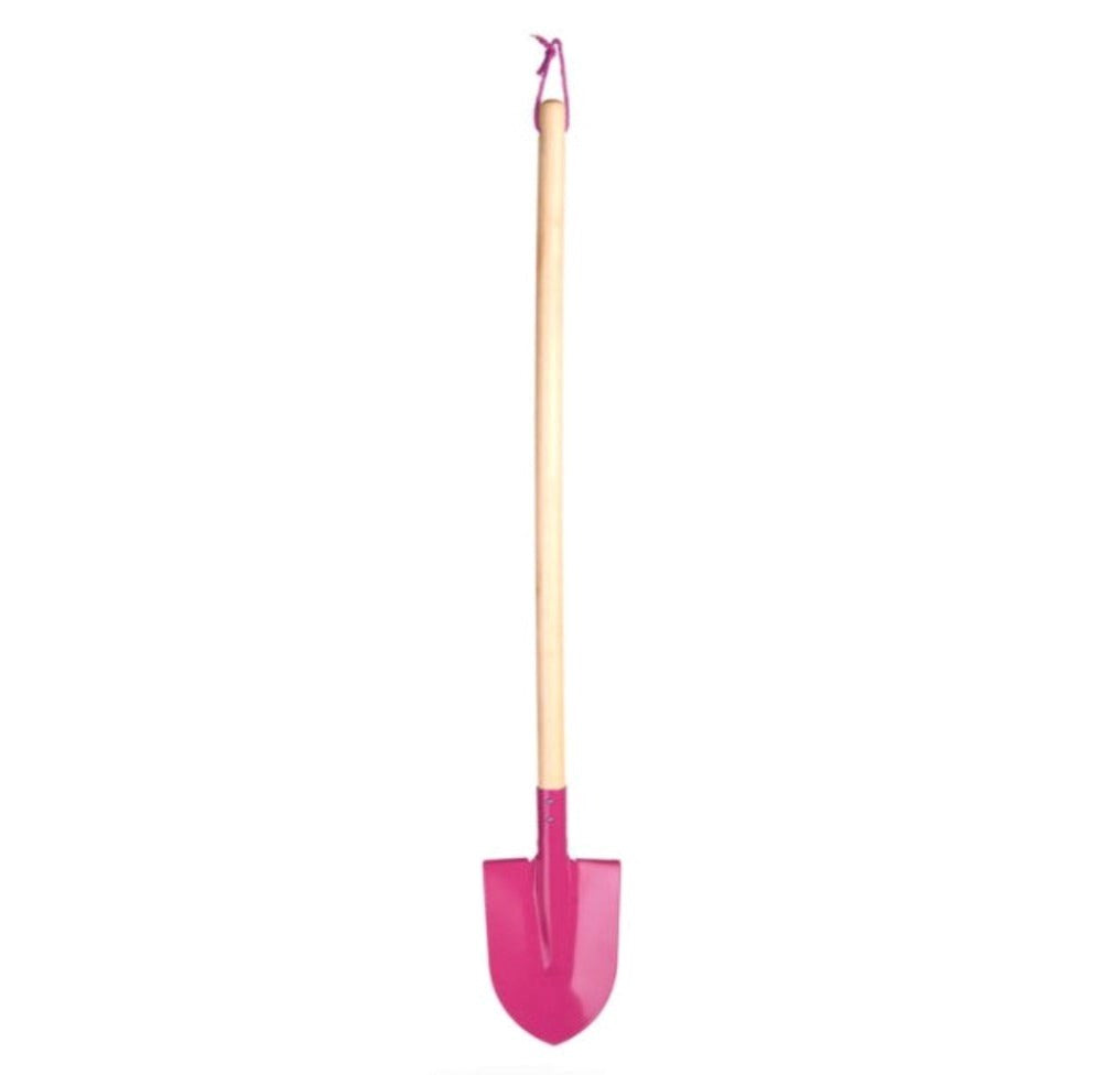 ESSCHERT DESIGN Children's Spade - Pink — Core Supply Group Pty Ltd
