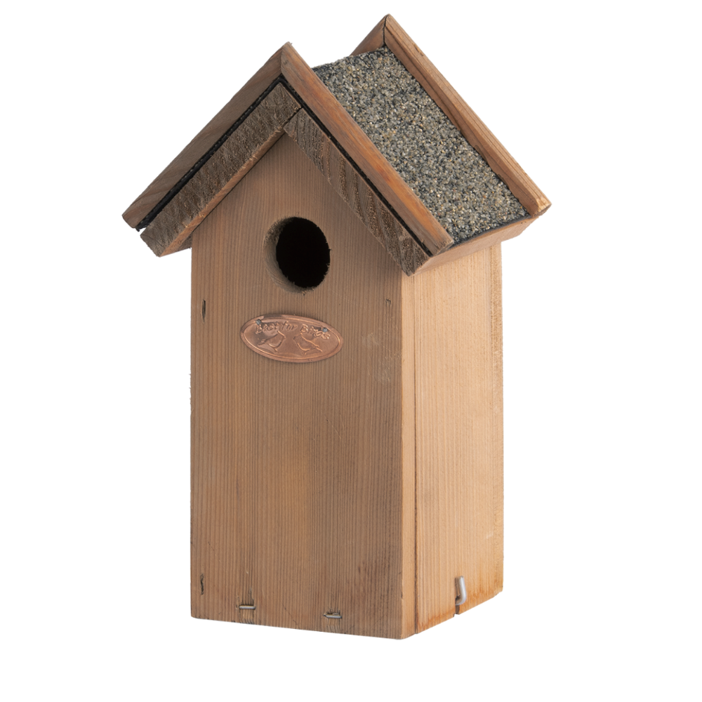 ESSCHERT DESIGN Wren Nesting Box With Bitumen Roof — Core Supply Group ...