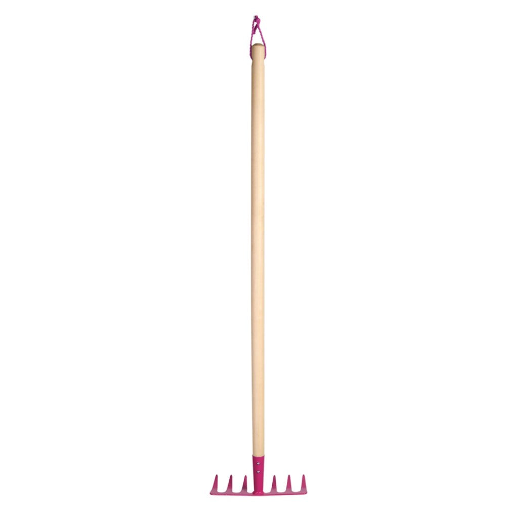 ESSCHERT DESIGN Children's Rake - Pink — Core Supply Group Pty Ltd