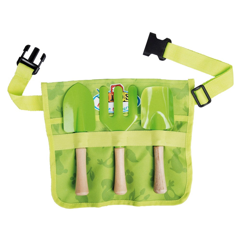 ESSCHERT DESIGN Children's Toolbelt with Tools - Woodland Green — Core ...