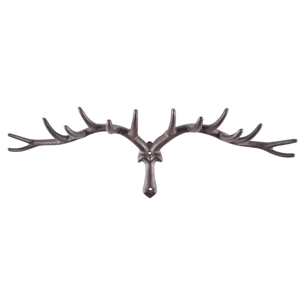 ESSCHERT DESIGN Cast Iron Antler Wall Hook - Large — Core Supply Group ...